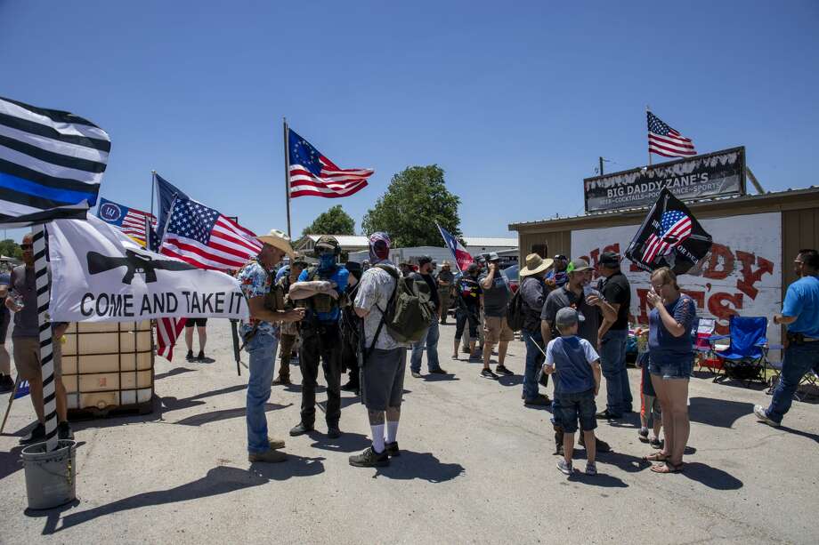 Scenes from the Open Carry Texas protest in Odessa - Midland Reporter ...