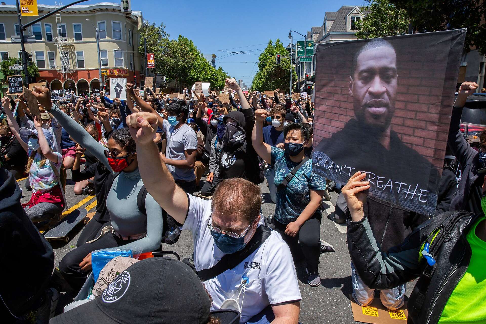 ‘People care about this more than a pandemic’: Huge Bay Area marches on ...