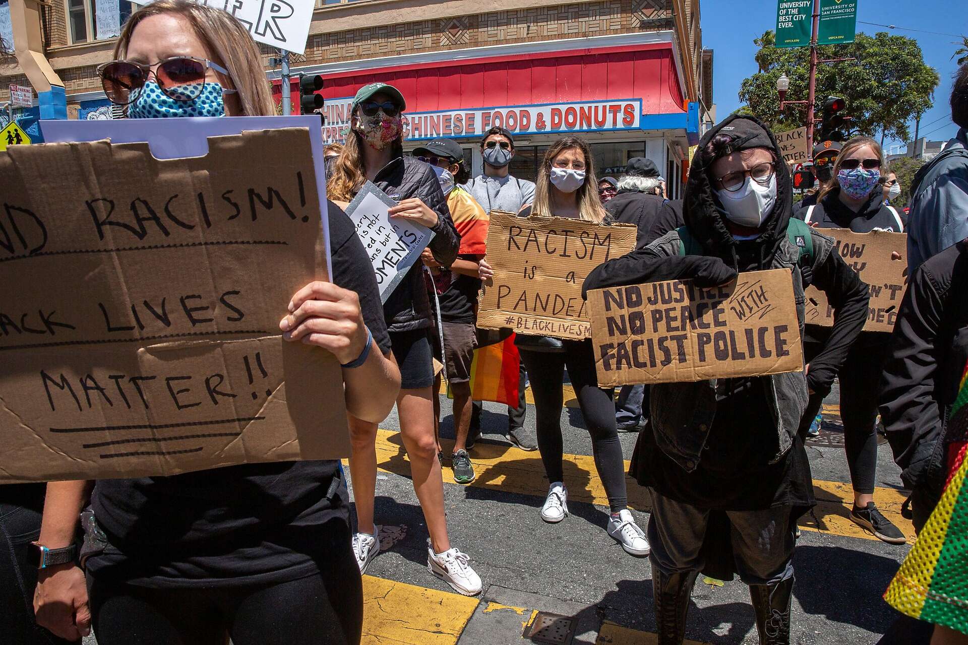 ‘People care about this more than a pandemic’: Huge Bay Area marches on ...