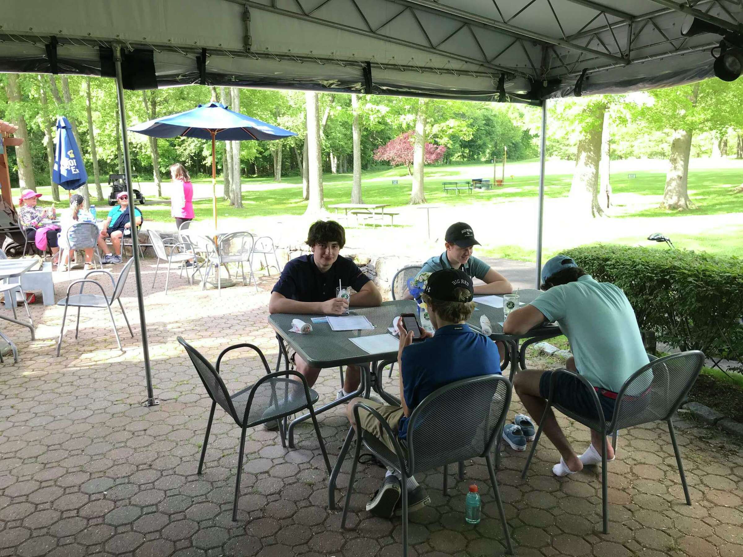 Owners of the two Corbo's Delis open eatery at Greenwich golf course