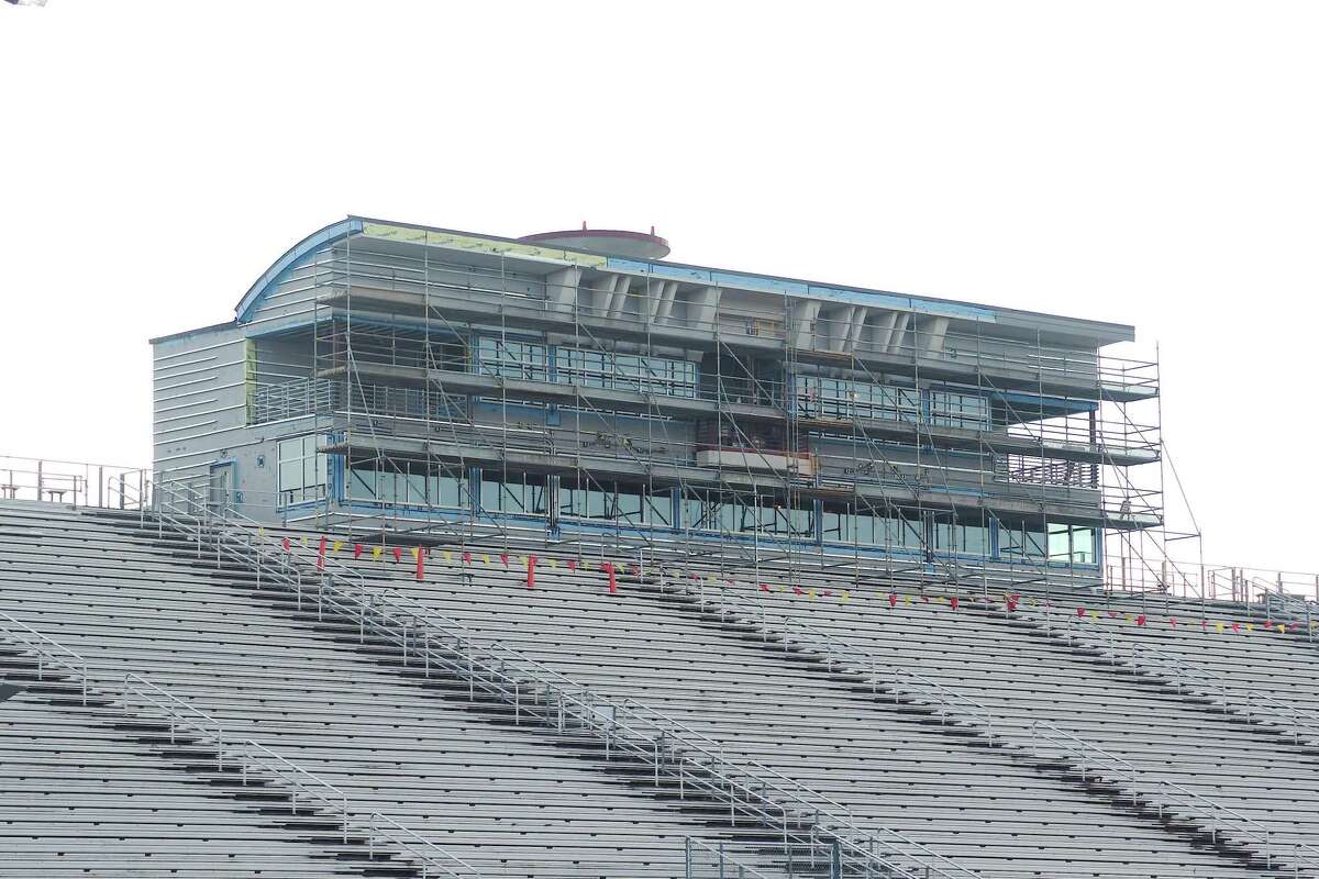 Pearland Stadium press box set for July completion