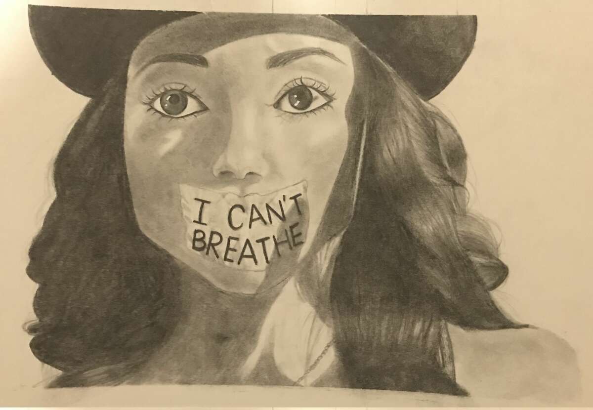 Artistic renderings commemorating George Floyd on display through # ...