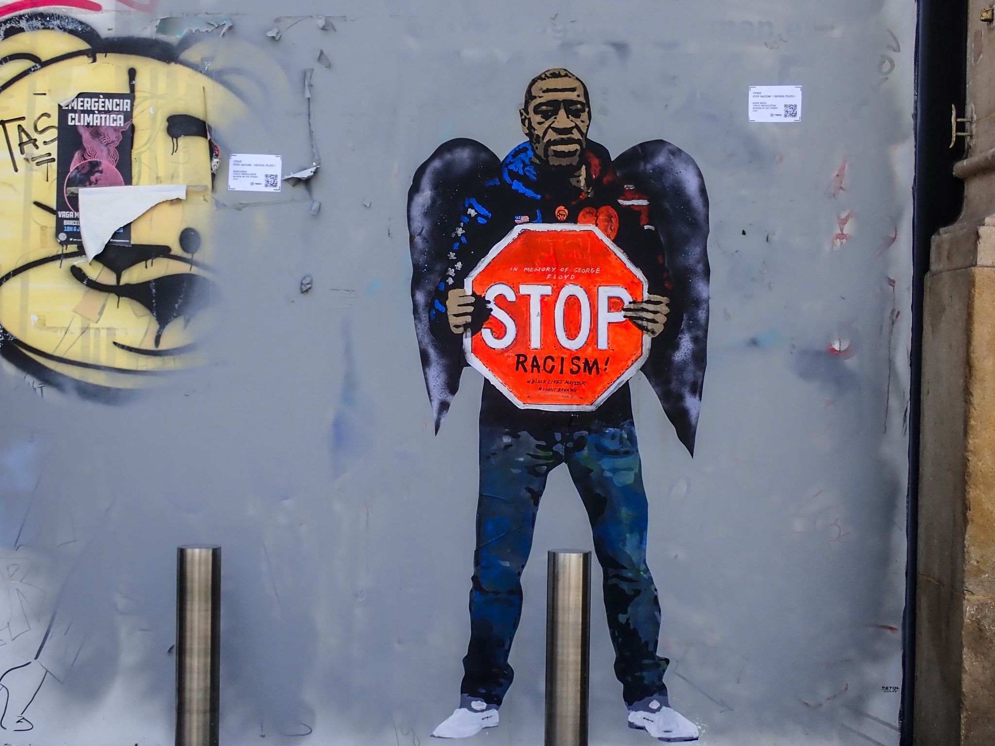 Murals of George Floyd have gone up all around the world, even outside ...