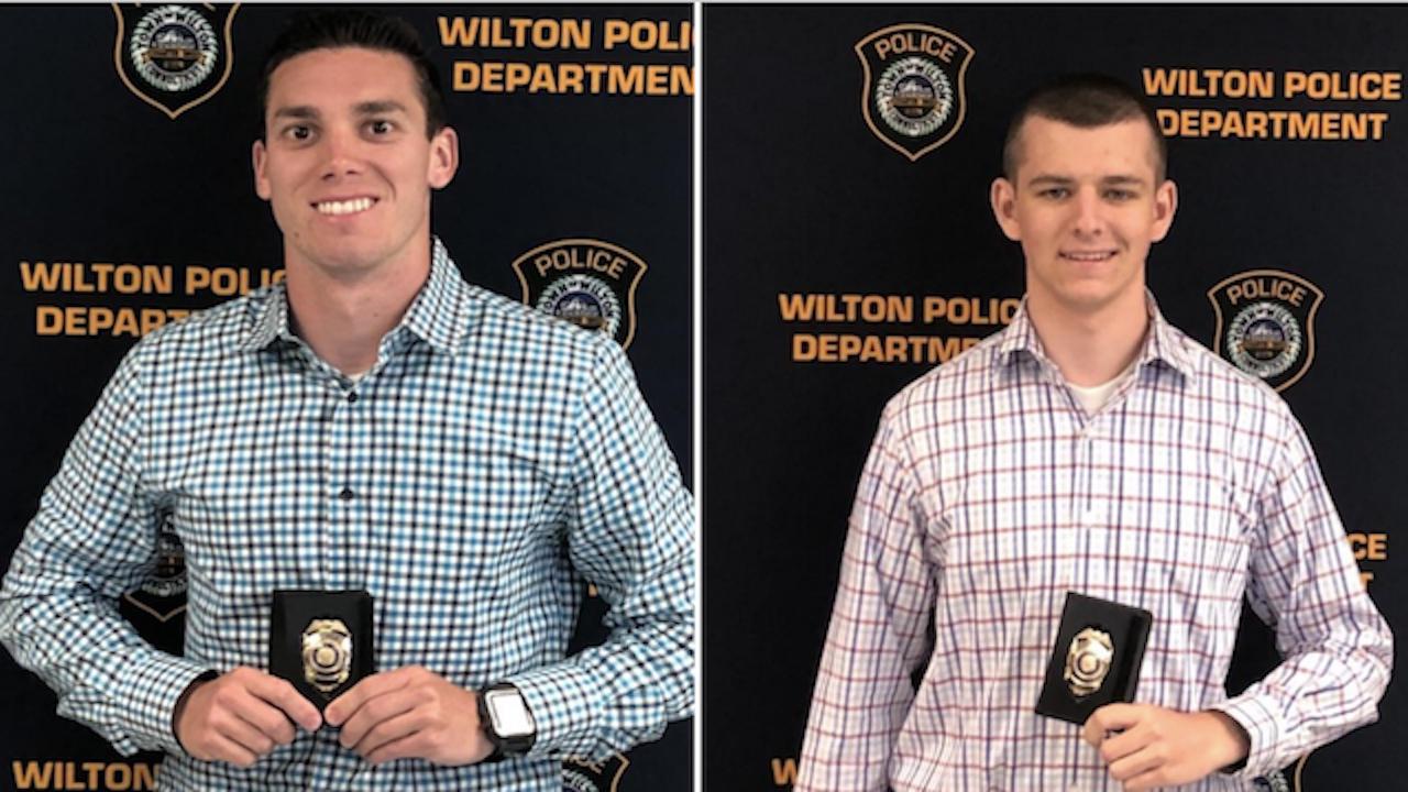 Wilton hires two new police officers