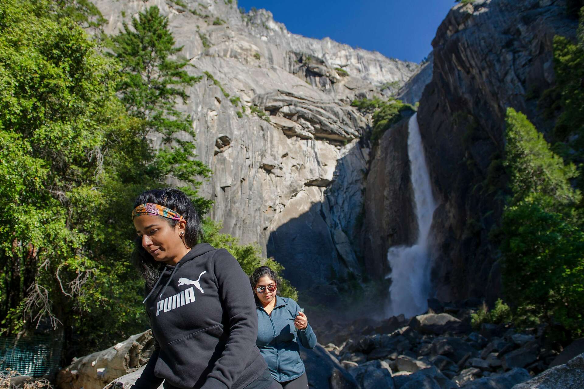 Yosemite reopens to small but ecstatic crowds after its longest-ever ...