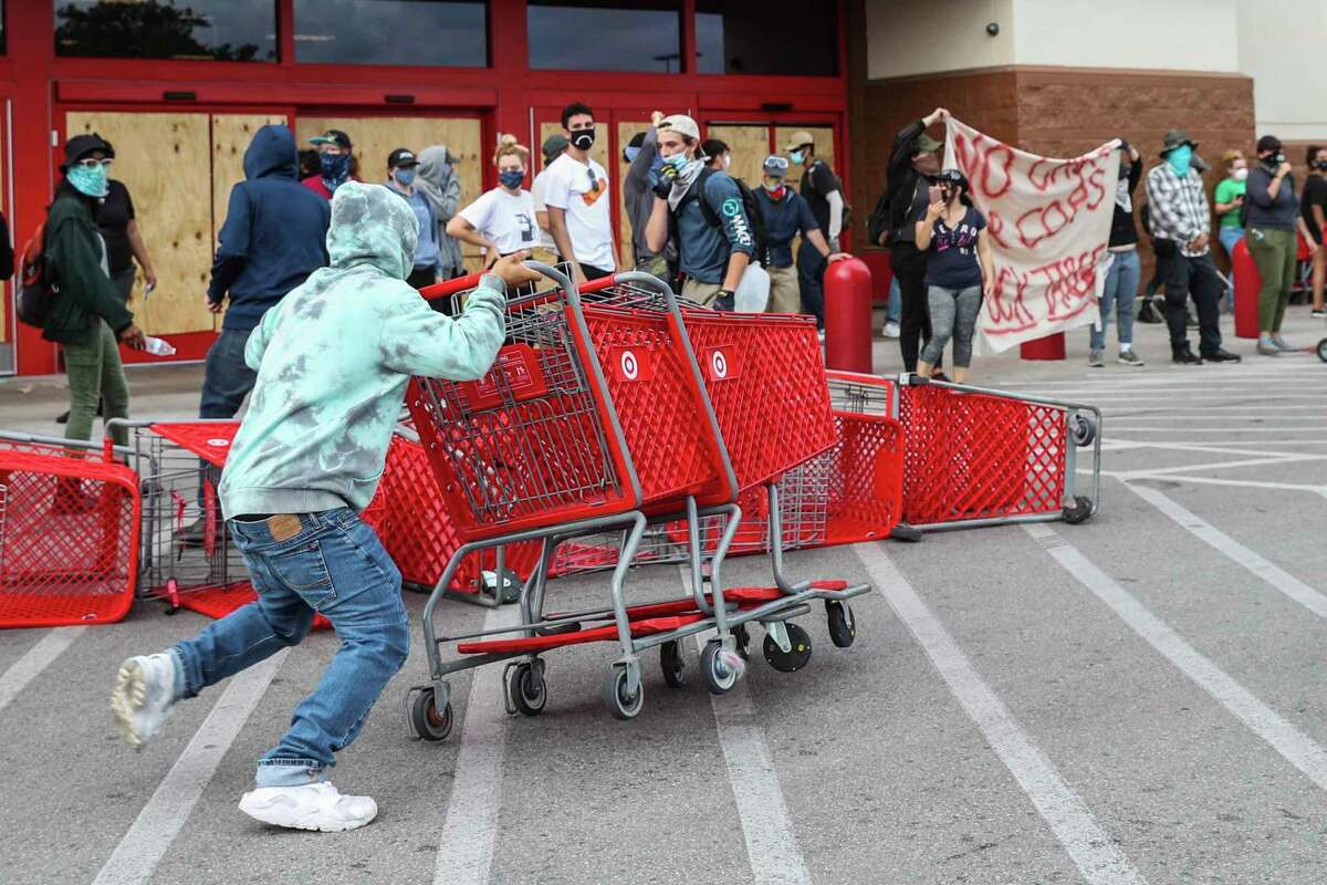 Just 3 arrests so far as Texas officials blame protest violence on ...
