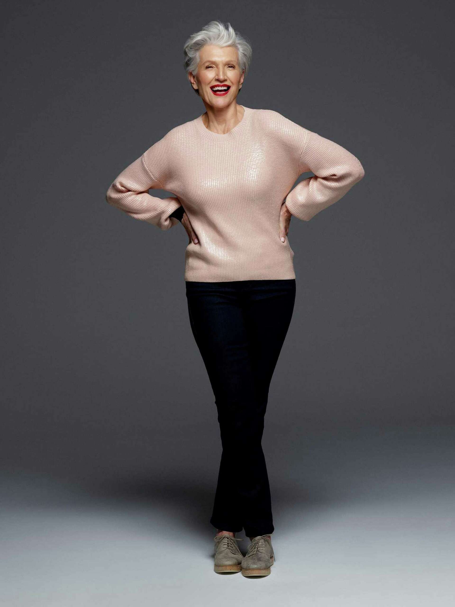 Fashion icon Maye Musk makes aging look good