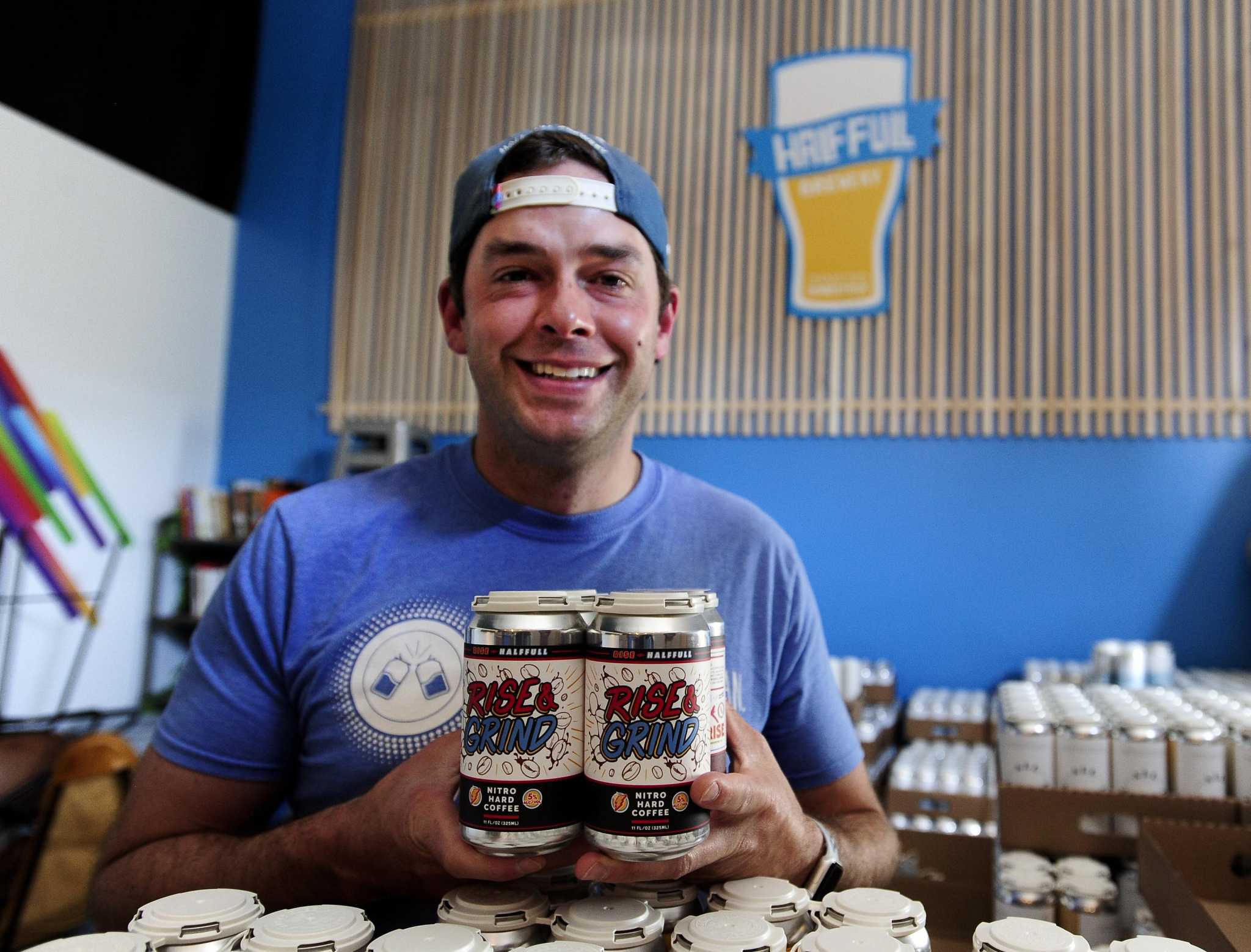 Rise & Grind: Stamford’s Half Full Brewery releases hard coffee