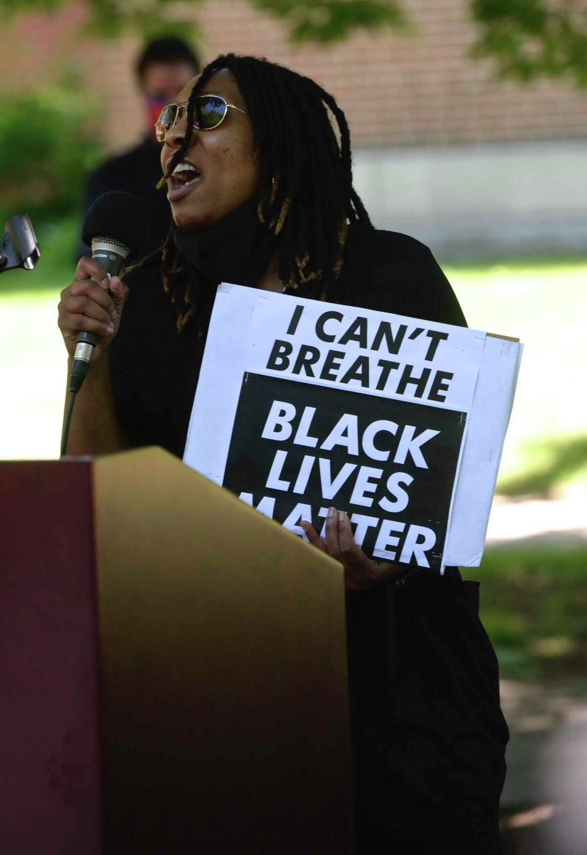 ‘We want inclusion’: WestConn students call for change during protest