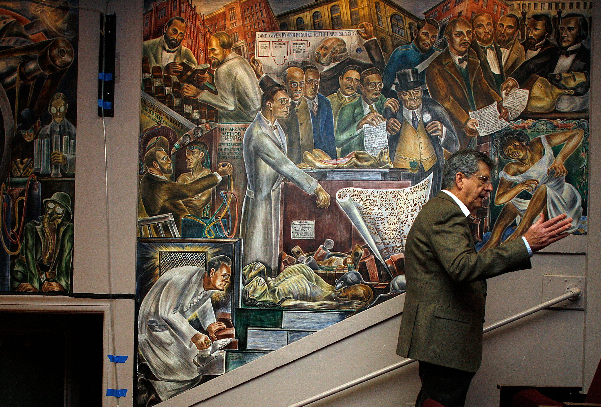 UCSF New Deal murals could be destroyed