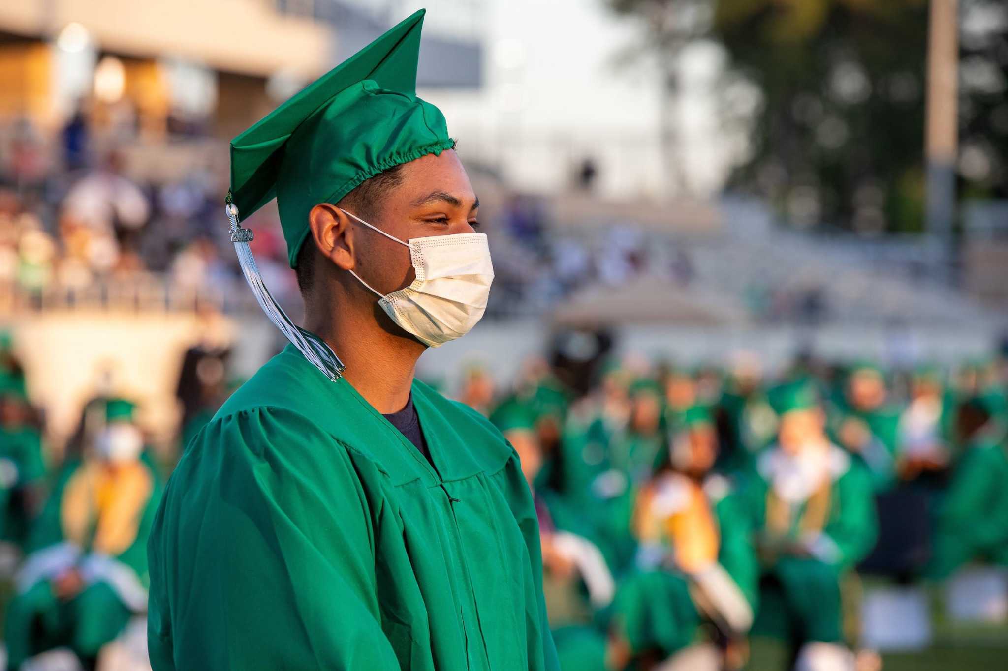 Spring ISD holds outdoor graduations for class of 2020
