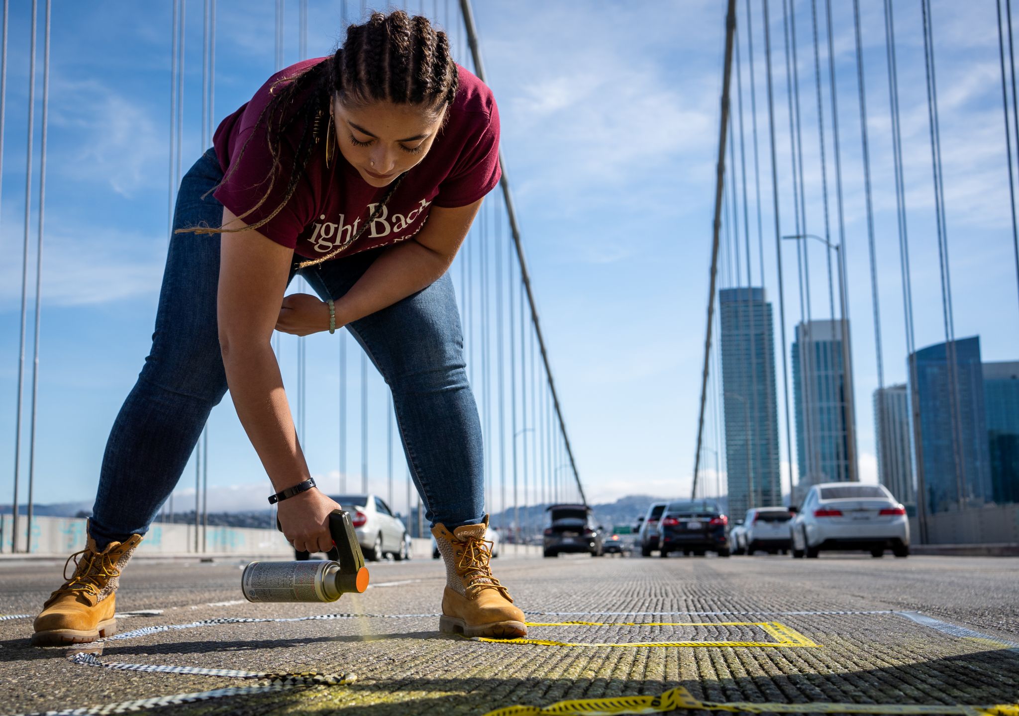 Protesters block all lanes of westbound Bay Bridge for nearly 2 hours
