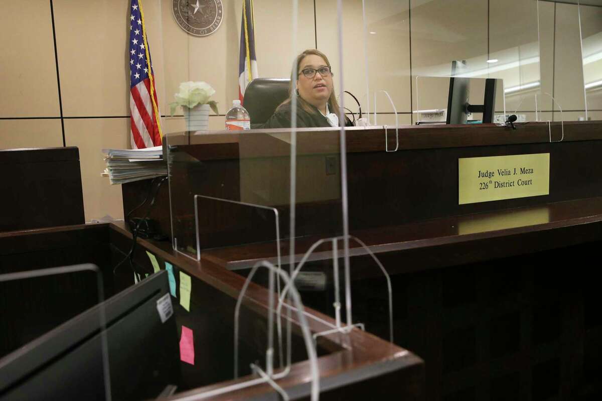 Courtrooms in San Antonio being outfitted with protective shields ...