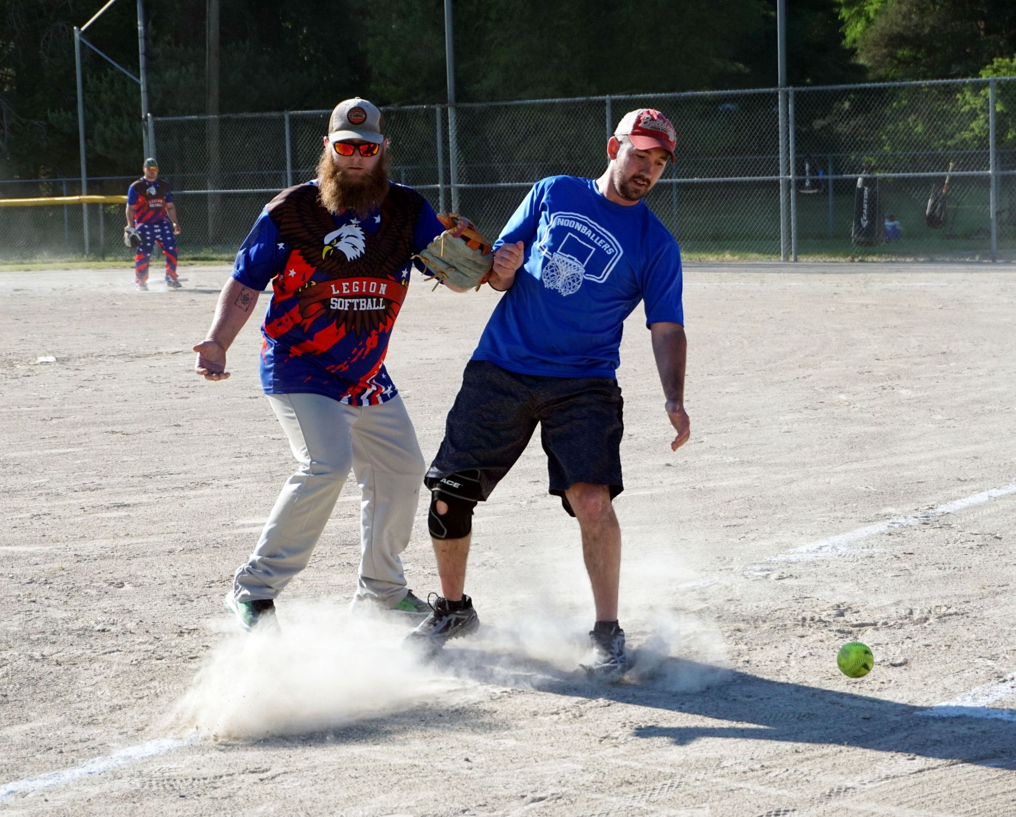 Play ball: Slow-pitch softball league gets underway