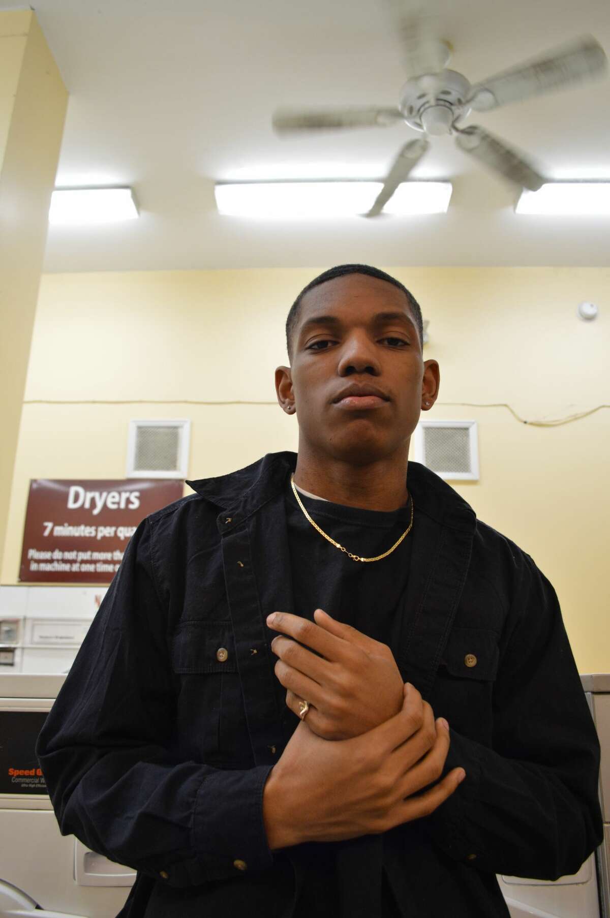 Rapper Rhakim Ali loves vinyl and now he's on it