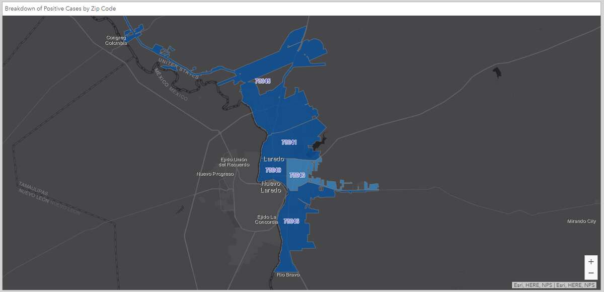 Tracking Coronavirus: How COVID has affected Laredo by zip code