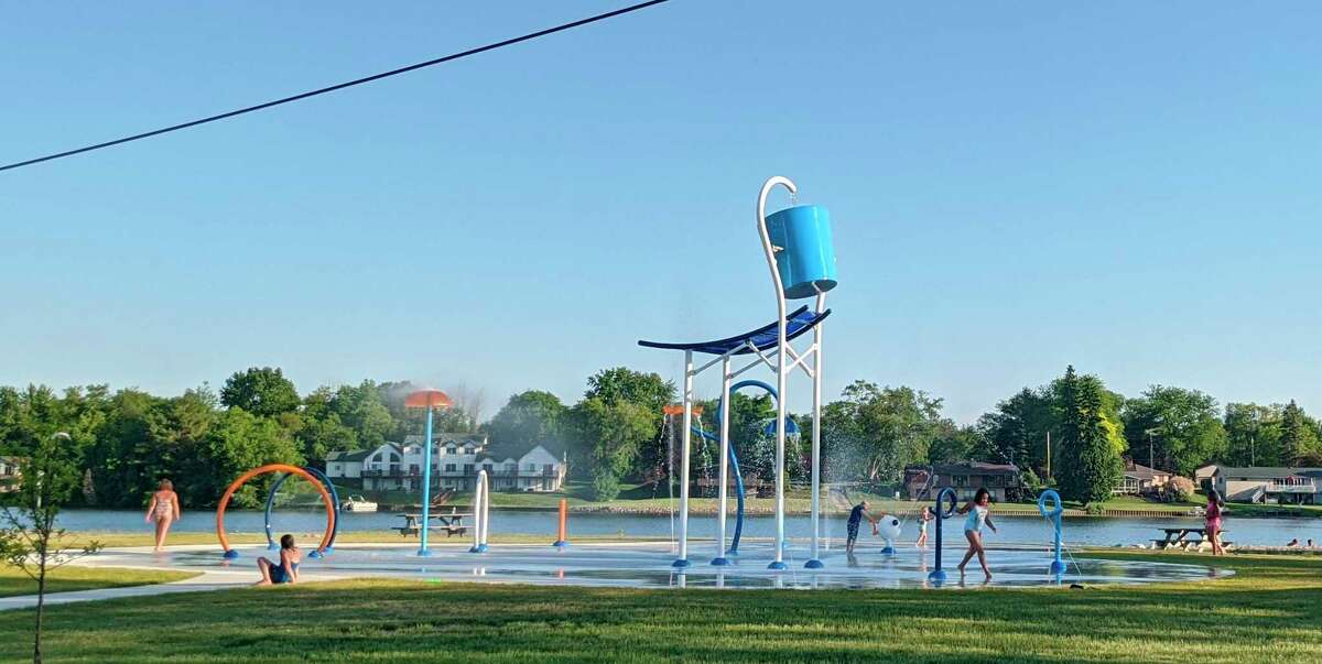 Cooling off at Beaverton's Splash Park
