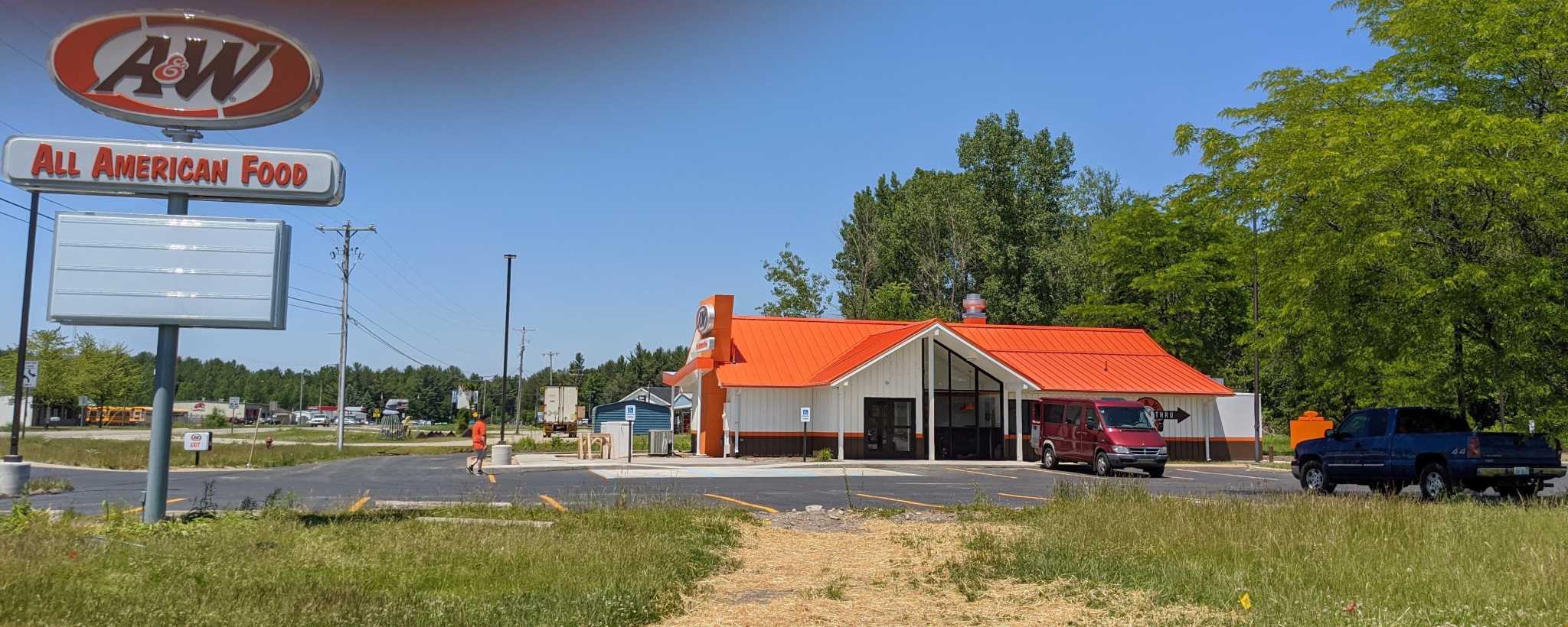 A&W nears completion