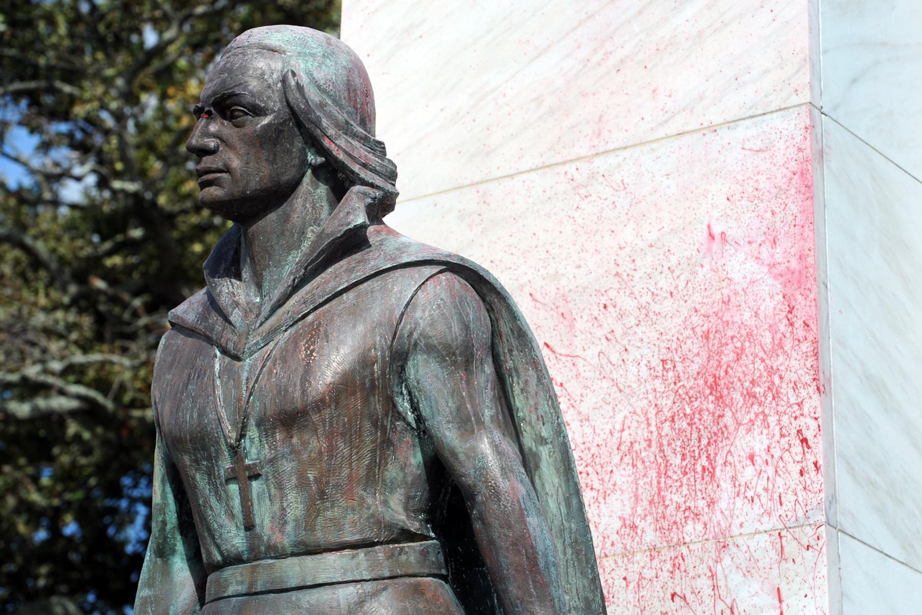 Where Columbus statues 'stand' throughout CT