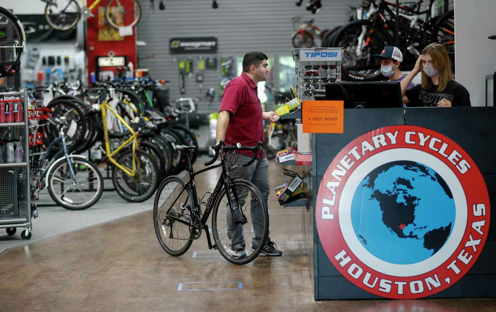 Bicycle sales soared in Houston as coronavirus took hold