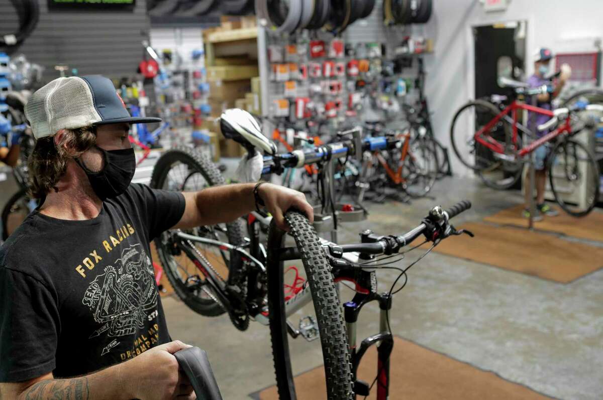 Bicycle sales soared in Houston as coronavirus took hold