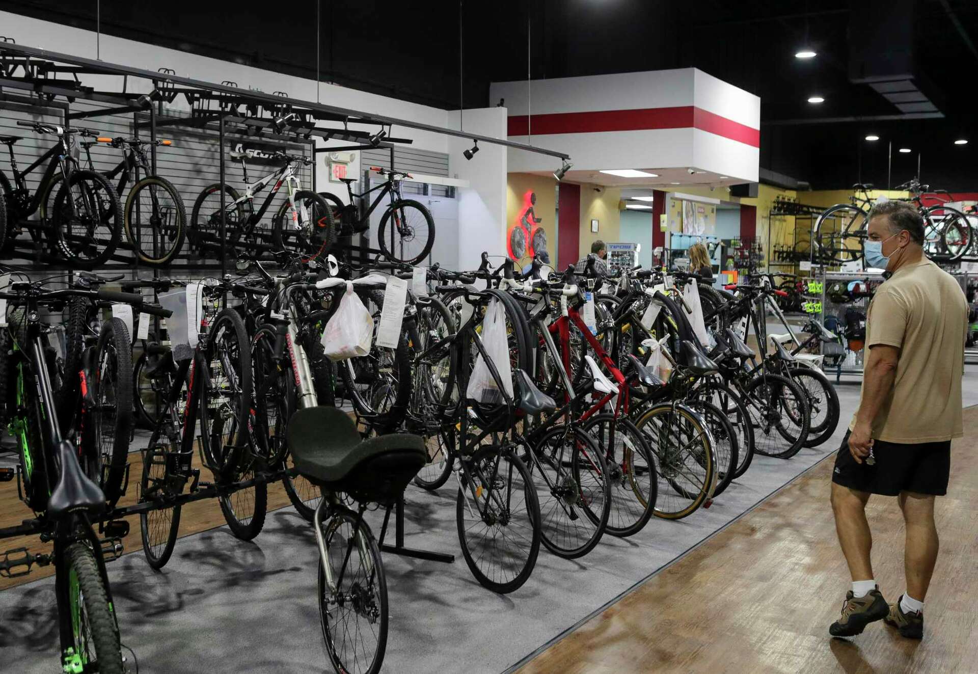 Bicycle sales soared in Houston as coronavirus took hold