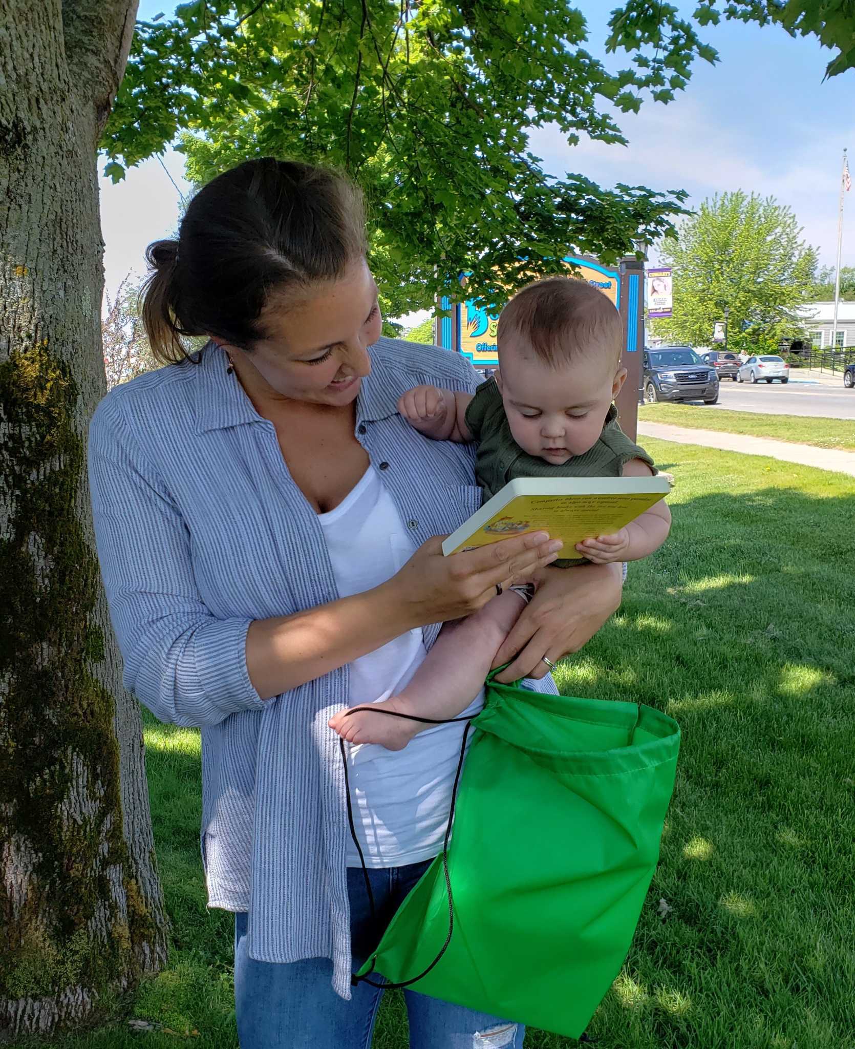 Advocates bring Born to Read free Book & Tote Program to county families