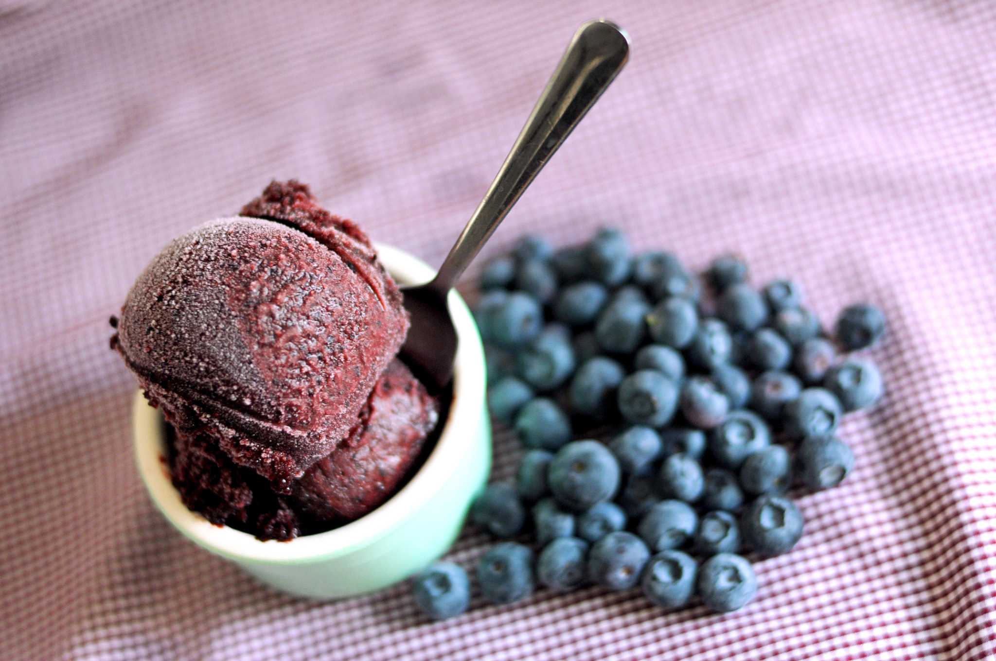 Recipe: Blueberry Sorbet