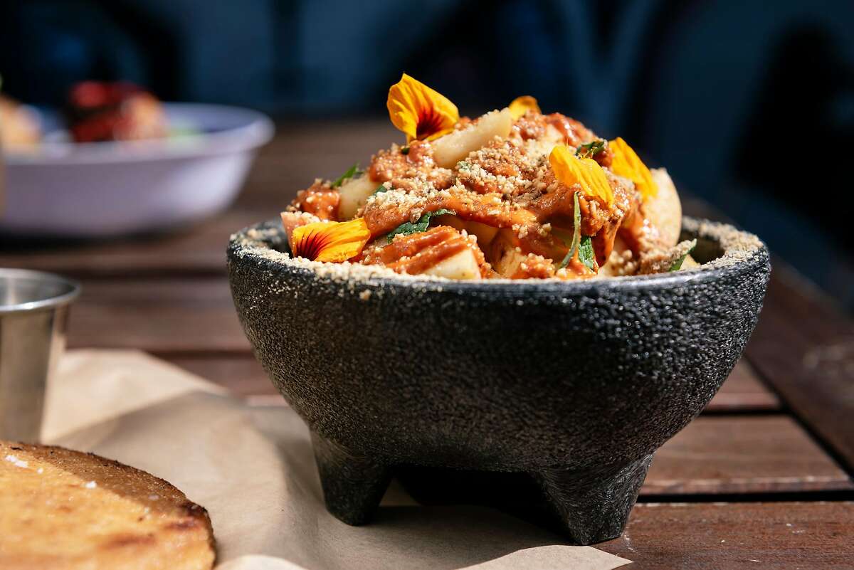 Wood-fired pupusas on an ample, friendly patio at Oakland’s Popoca