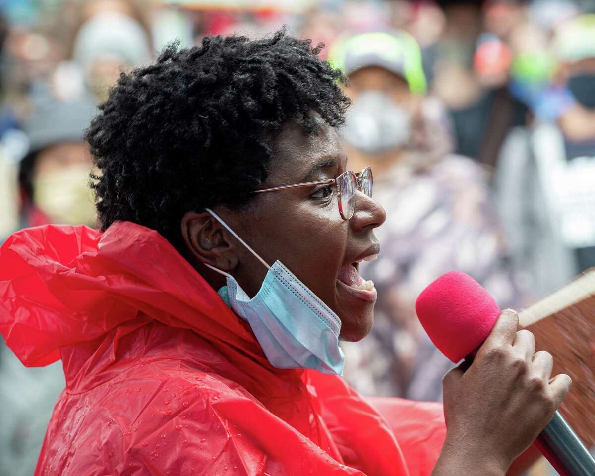Black women, LGBTQ rally in Townsend Park