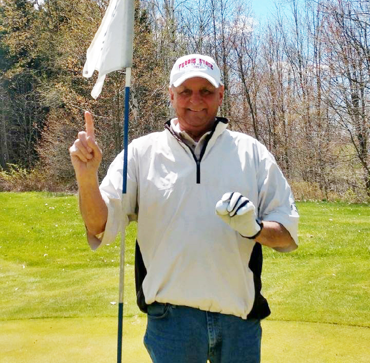 Big Rapids golfer celebrates second hole-in-one Big Rapids golfer celebrates second hole-in-one