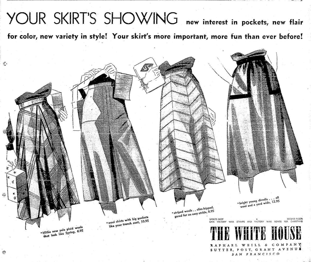 The ‘new normal’ — in 1942: A look back at wartime ads in The Chronicle