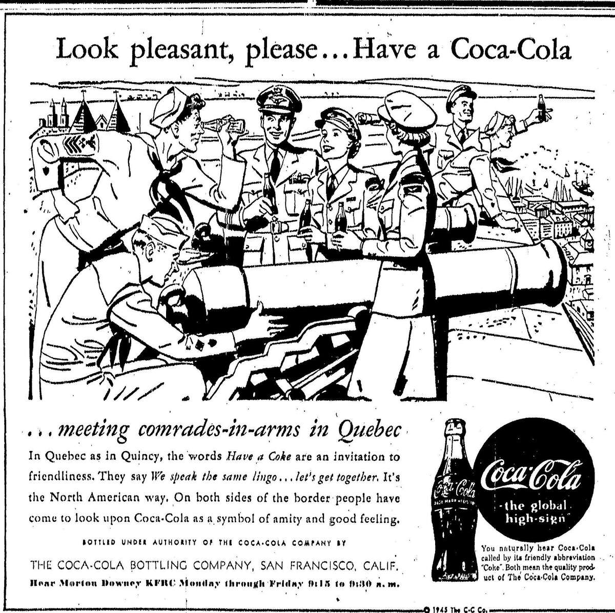 The ‘new normal’ — in 1942: A look back at wartime ads in The Chronicle