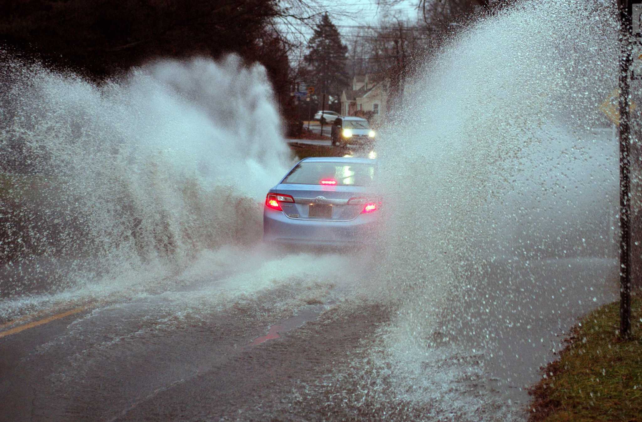 Rain brings flooding to Bridgeport