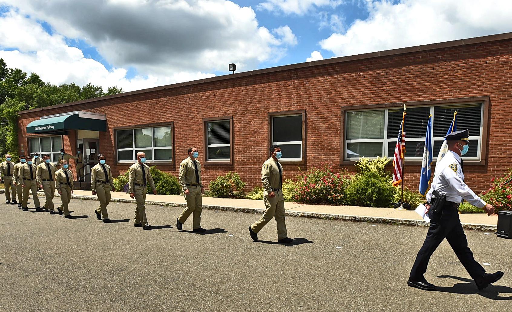18 New Haven police cadets sworn-in