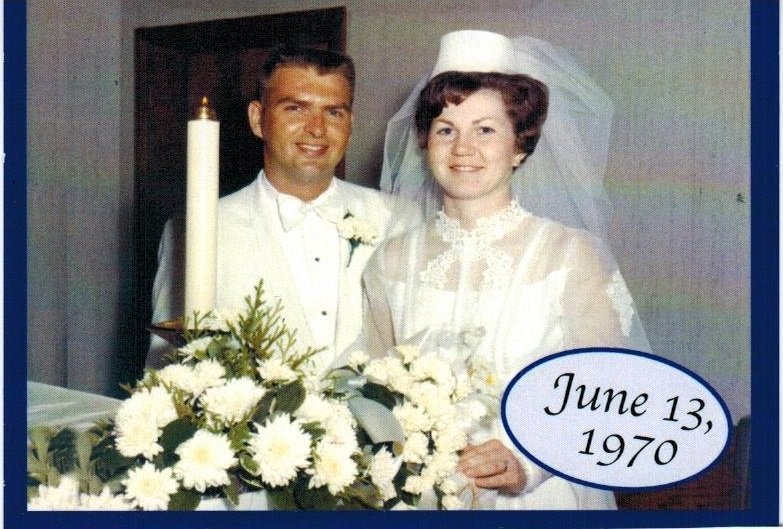 David and Leta Bambach celebrate 50th