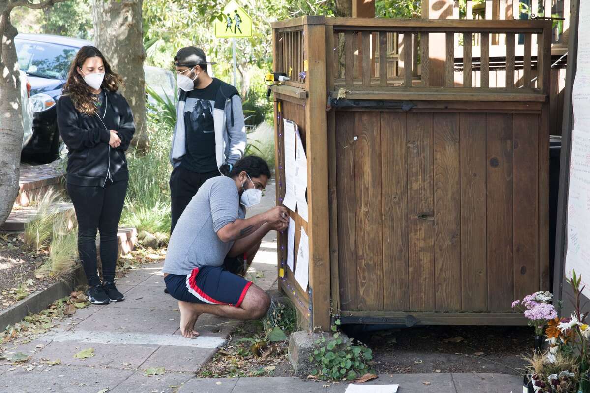 BLM movement comes to quiet corner of Berkeley Hills