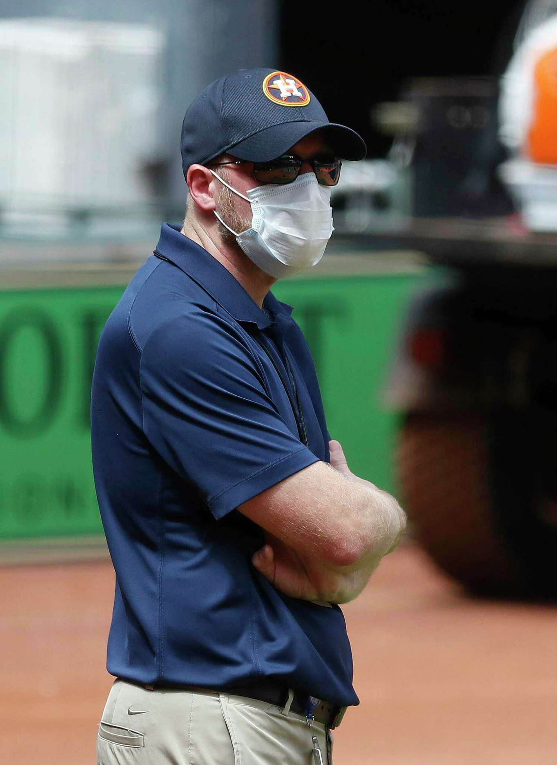 Astros return to action with balls, bats and hand sanitizers