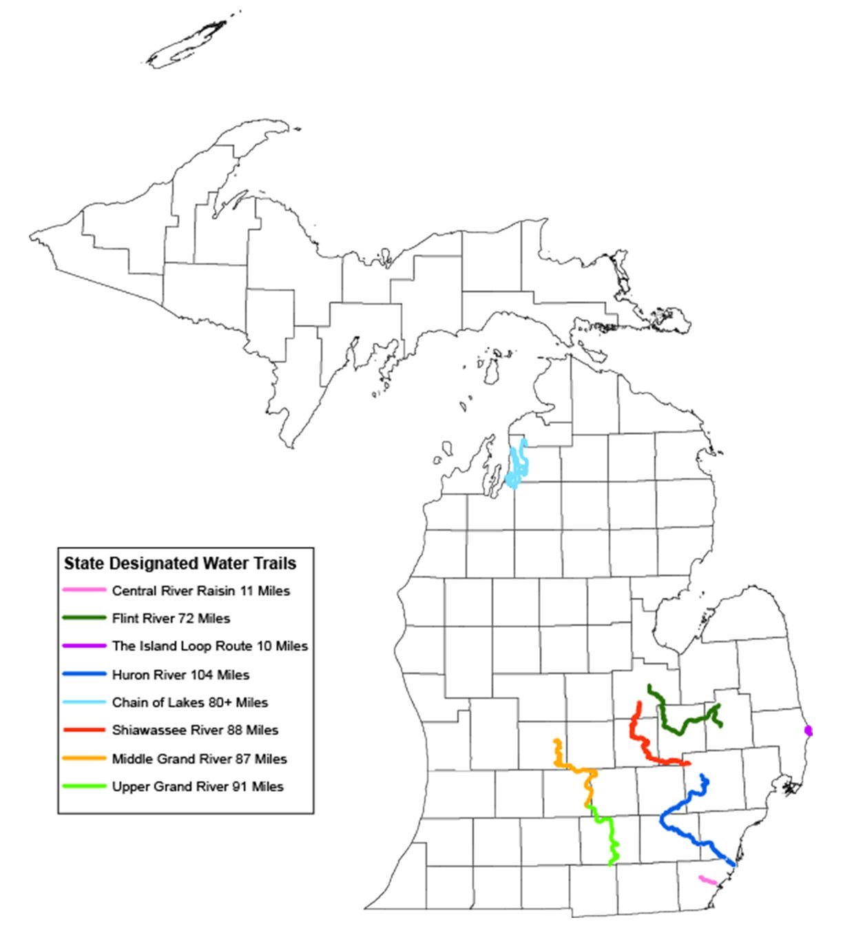 Showcasing the DNR: Michigan's traveling waters