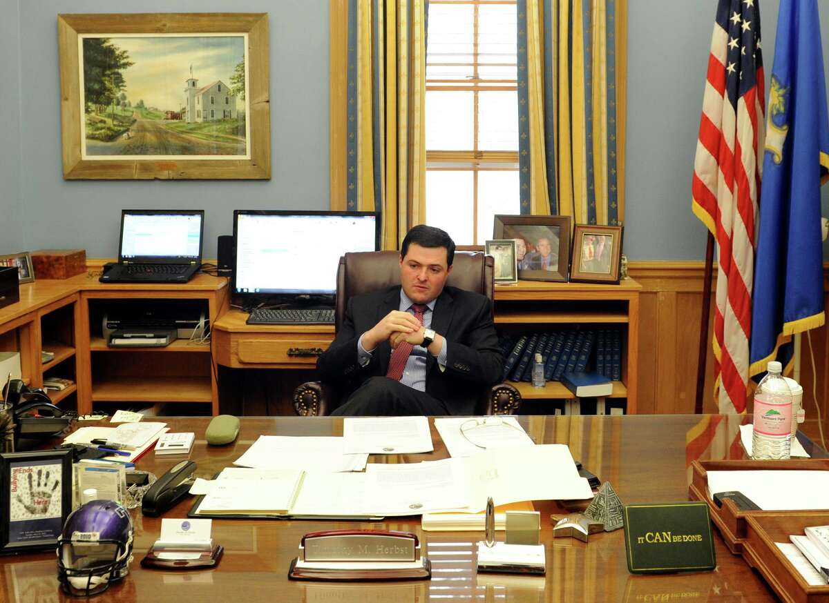 Former First Selectman Timothy Herbst bids adieu to Trumbull