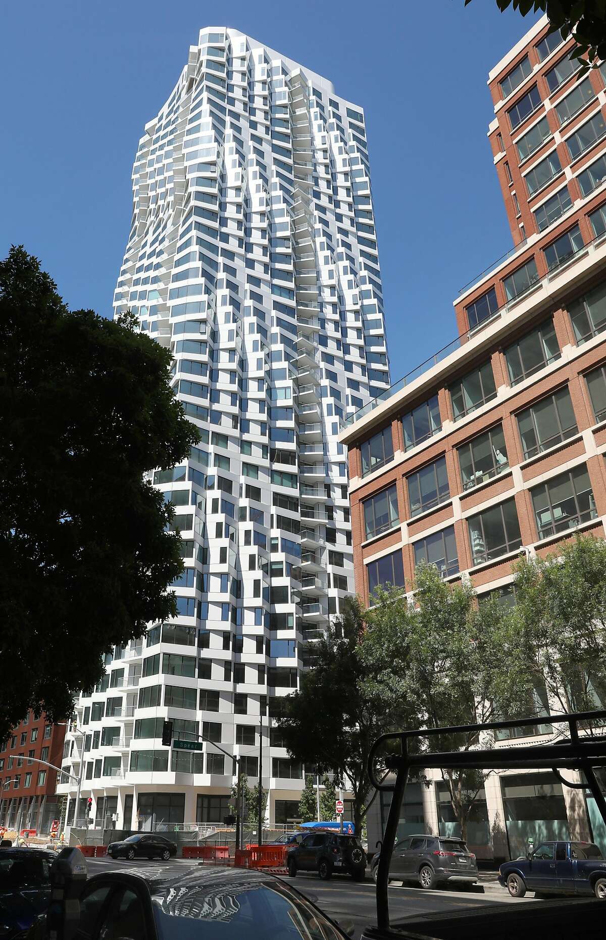 Twisty white Mira tower is dazzling on the skyline, but less so on the ...