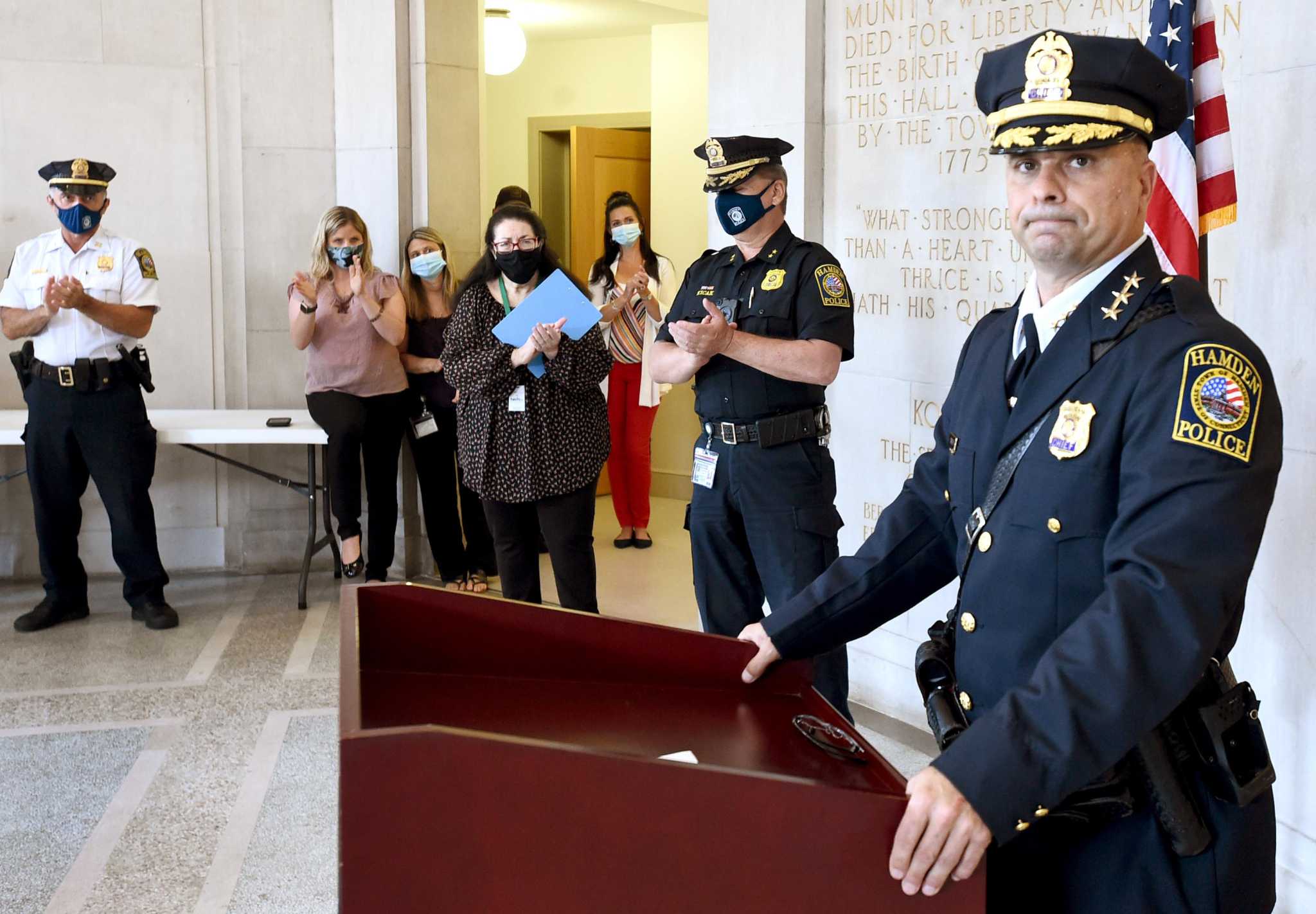 New Hamden acting police chief to focus on ‘communications and ...