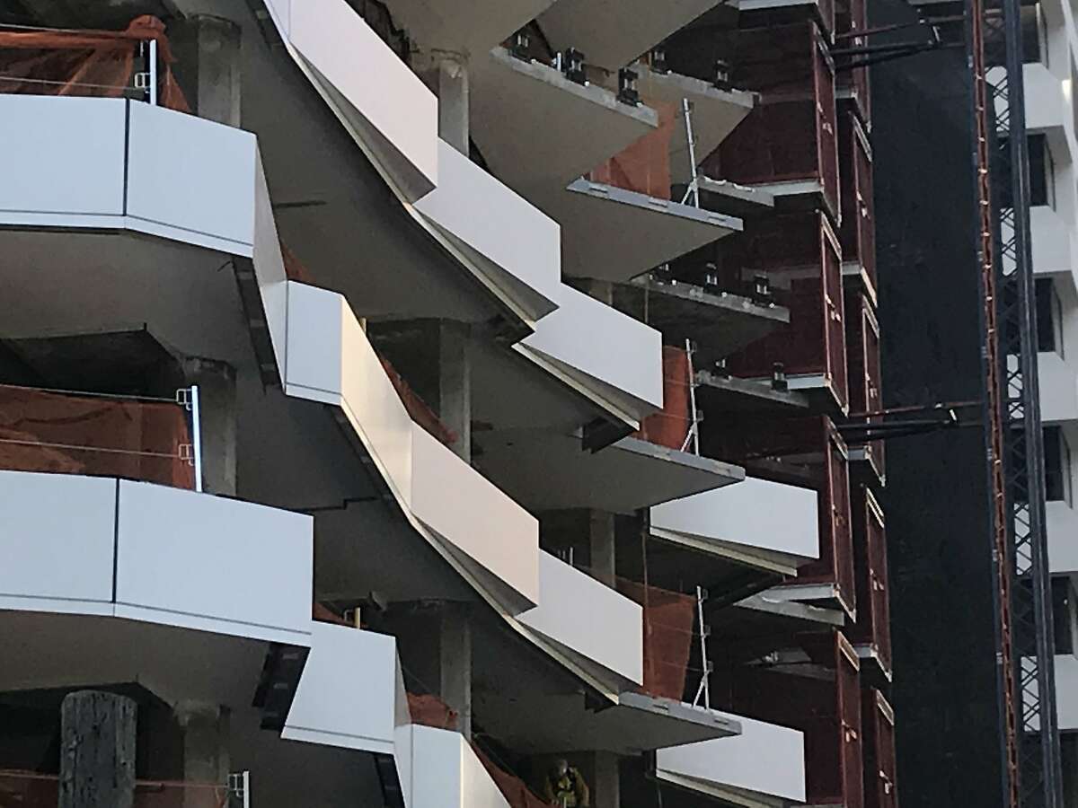 Twisty white Mira tower is dazzling on the skyline, but less so on the ...