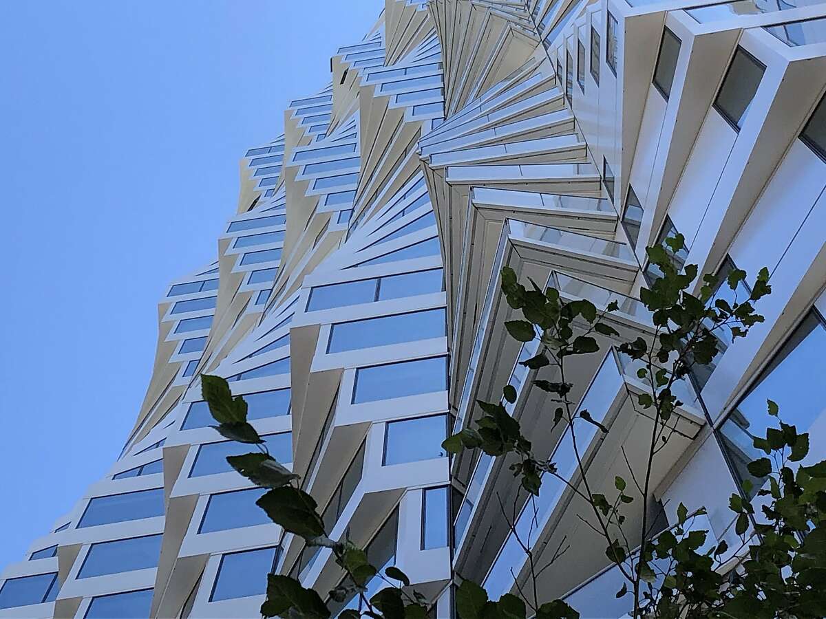 Twisty white Mira tower is dazzling on the skyline, but less so on the ...