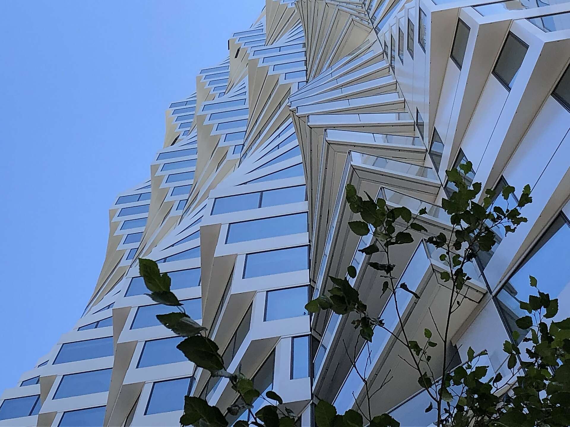 Twisty white Mira tower is dazzling on the skyline, but less so on the ...