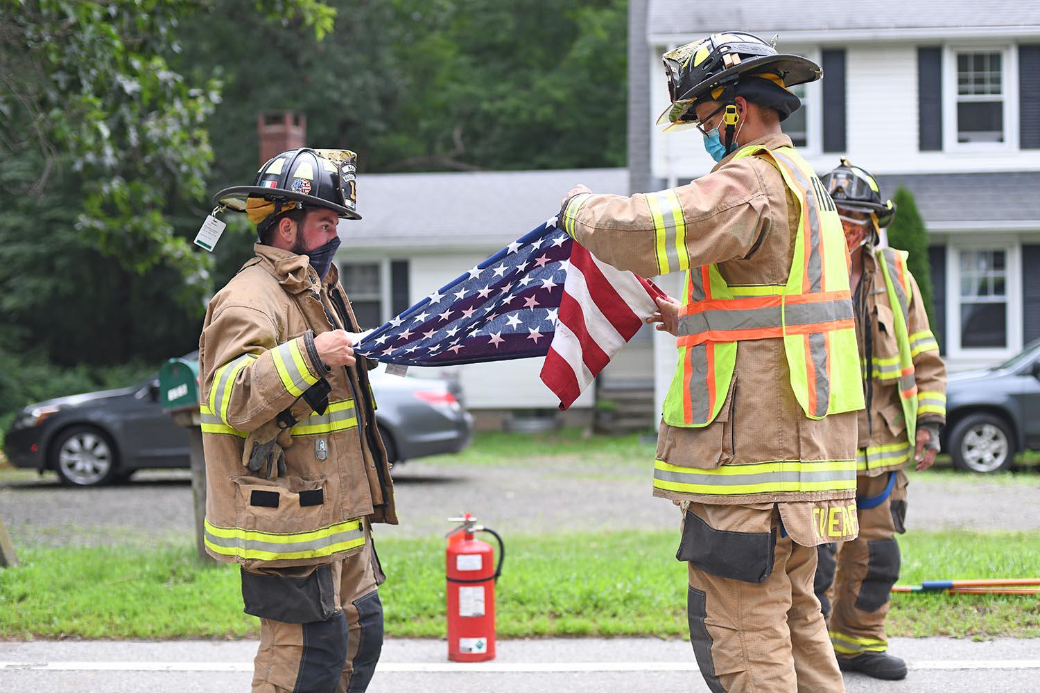Firefighters: 1 hospitalized after rollover in Haddam