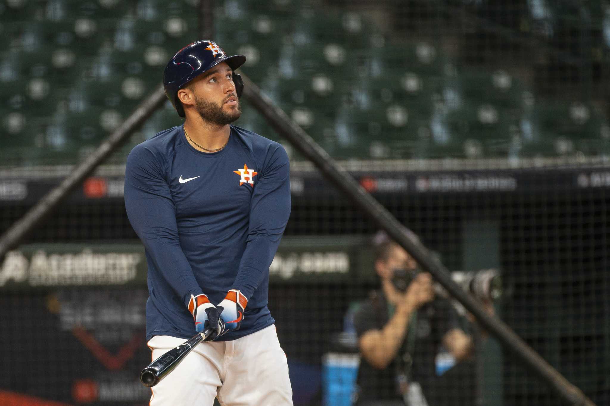 George Springer misses workout because of COVID-19 test issues