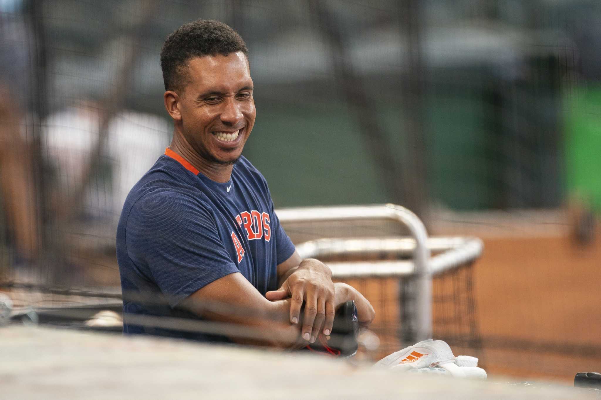 Astros' Michael Brantley reaches a veteran's milestone