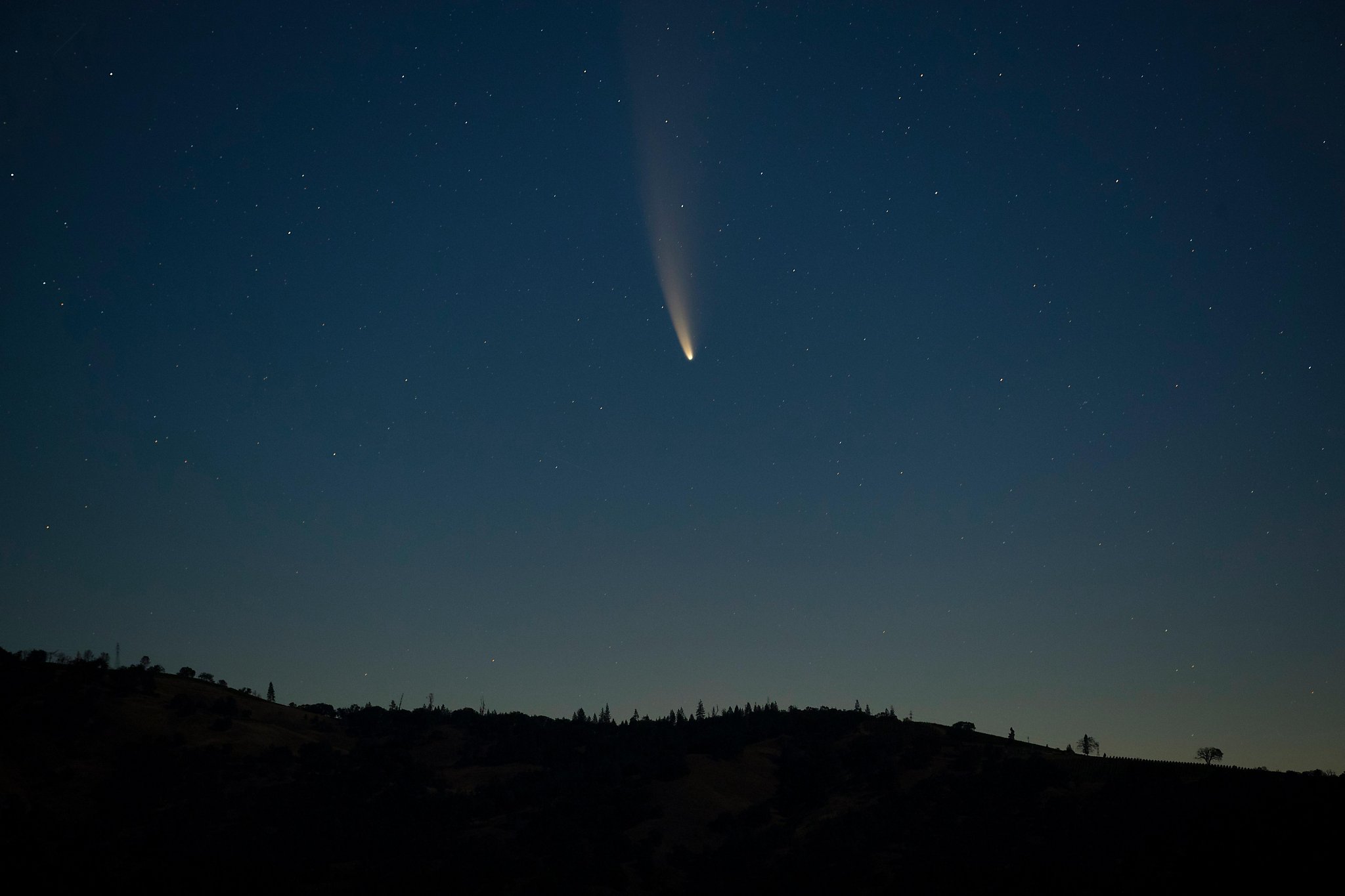New comet Neowise dazzling onlookers in rare pass by Earth