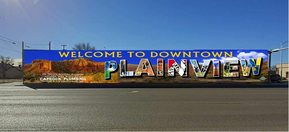 Tulia’s Garcia adding mural to Plainview’s downtown scene